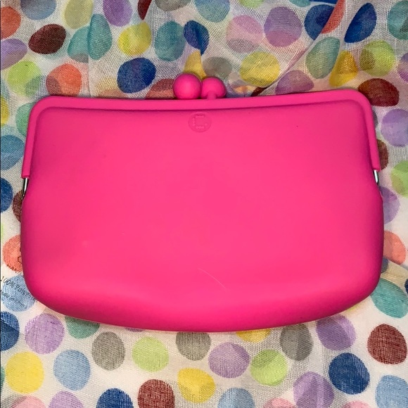 Bags | Hot Pink Coin Pouch | Poshmark